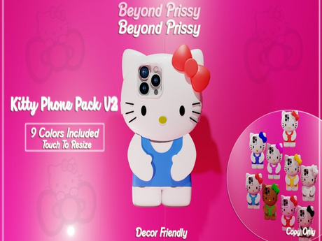 Second Life Marketplace - //Bp Kitty phone pack v2 FP - Add To Unpack