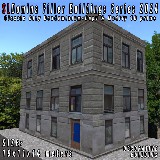 Second Life Marketplace - FILLER BUILDINGS - SLDomina Serie 2024 ...
