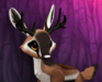 Second Life Marketplace - ANTY PYRO MALE DEER SIZE 3 FAWN LOG
