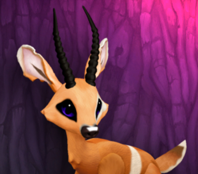 Second Life Marketplace - CAPRA INDIGO MALE ANTELOPE SIZE 3 FAWN LOG