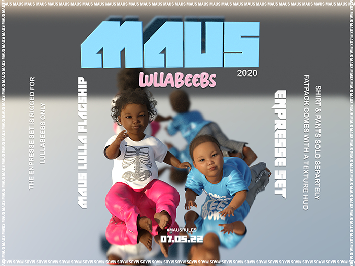 Second Life Marketplace - MAUS 4 LB // Enpresse T-Shirt - Fatpack - ADD