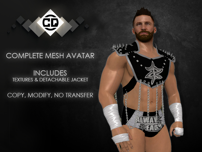 Second Life Marketplace - .:CQ:. Zack Ryder Bento Avatar