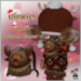 Second Life Marketplace - !!!CHARM Dinkies Reindeer Head Backpack- garland