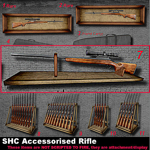 Second Life Marketplace - SHC -7- Hunting Rifle