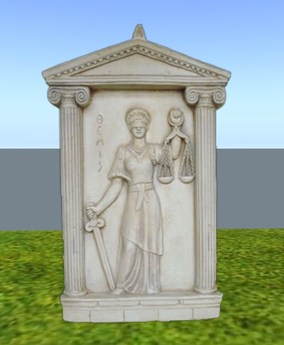 Second Life Marketplace - Greek Roman Stone Embossed Statue with Scales ...