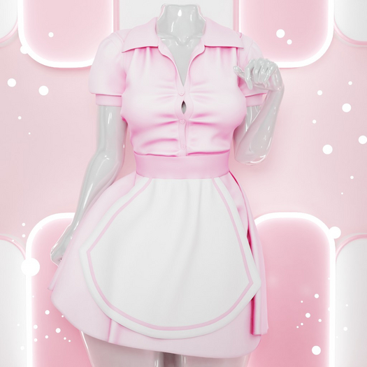 Second Life Marketplace - Palette - Penelope Dress [Peach]