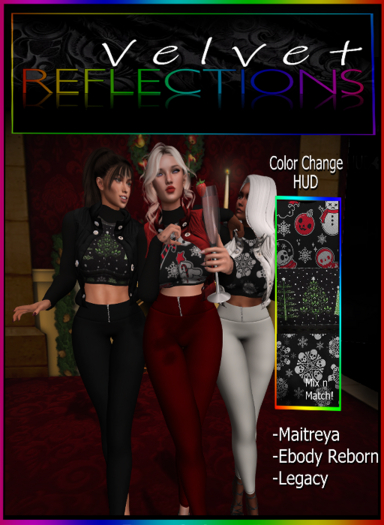 Second Life Marketplace - {VR} Merry Gothmas - Outfit w/ HUD