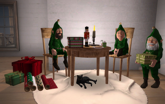 Second Life Marketplace - Elves, Elf, Santa's Workshop, North Pole ...