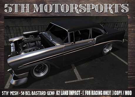 Second Life Marketplace - 5TH~ 56 Bel Bastard Silver GEN9 ( For Drag ...