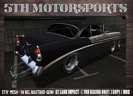 Second Life Marketplace - 5TH~ 56 Bel Bastard Silver GEN9 ( For Drag ...