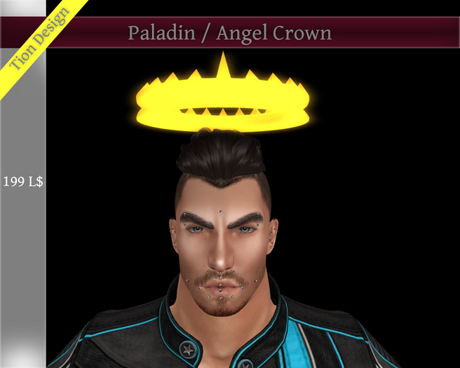 Second Life Marketplace - .:Tion:. Design Paladin/Angel Crown