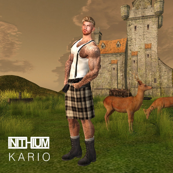 Second Life Marketplace - OPH MACAULY COOL KILT KARIO/LEGACY