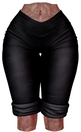Second Life Marketplace - Limited Addiction - Maya Shorts - Black
