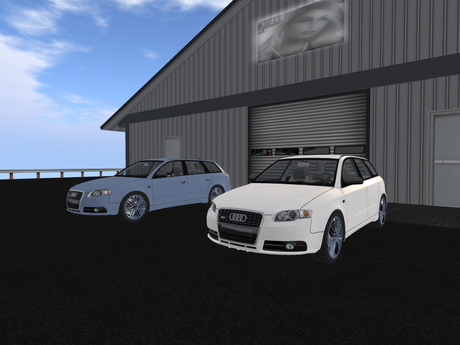 Second Life Marketplace - Audi S4 Avanti Boxed