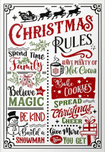 Second Life Marketplace - Poster-Christmas-Rules