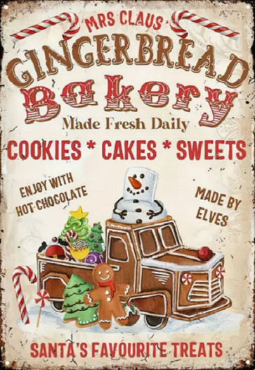 Second Life Marketplace - Poster-Christmas-Gingerbread Bakery