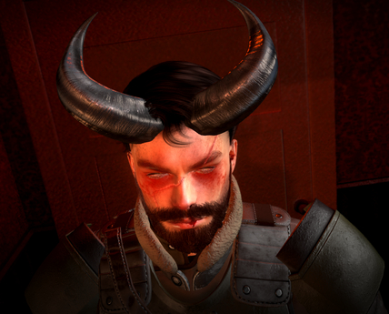 Second Life Marketplace - Filth. Demon Horn Pack