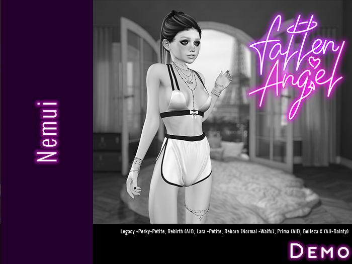 Second Life Marketplace - DEMO - Fallen Angel - Nemui Set