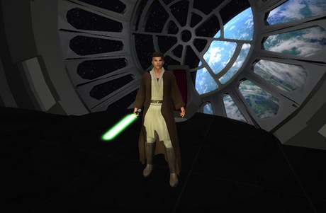 Second Life Marketplace - Lightsaber Form 5 - Pose- Copy & Mod