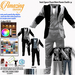 Second Life Marketplace - AmAzInG CrEaTiOnS Suit Open Chest Shirt Pants ...