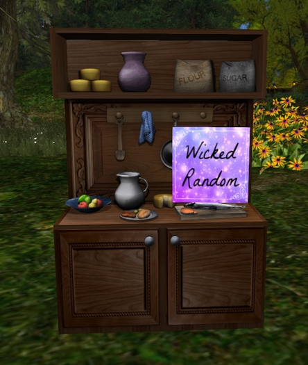 Second Life Marketplace - PPK Kitchen furniture gacha - cabinet Food RARE