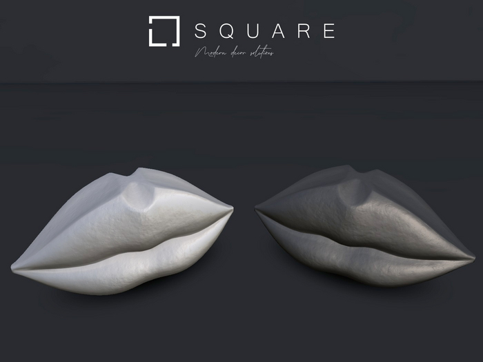 Second Life Marketplace - [ SQUARE ] - KIA Lips decor Sculpture