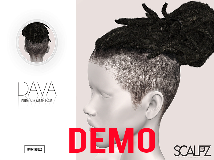 Second Life Marketplace - Unorthodox Dava Locs [unpk] DEMO