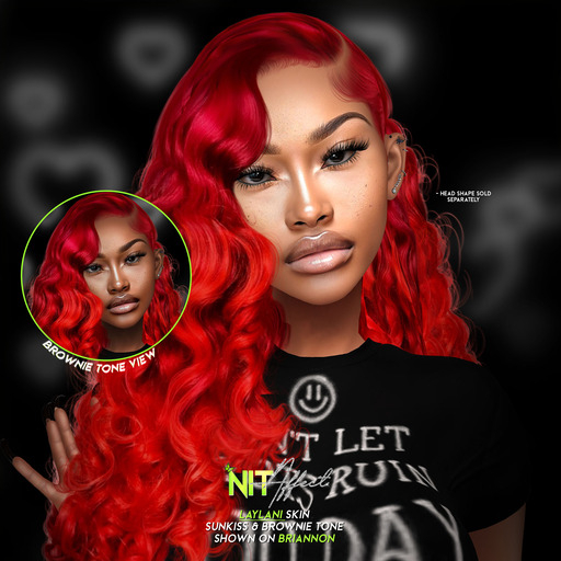 Second Life Marketplace - [Nit Affect] - Laylani Skin 'Brownie (Evo X)