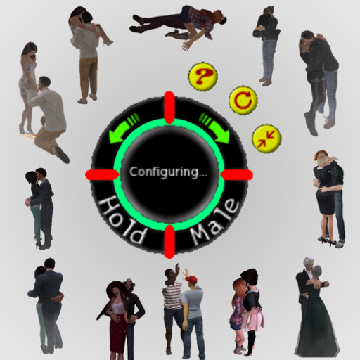 Second Life Marketplace - HUD KISSES AND HUGS (PT VERSION)
