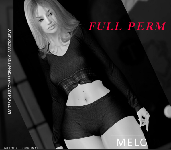Second Life Marketplace - MELODY FULL PERM N105 DEMO