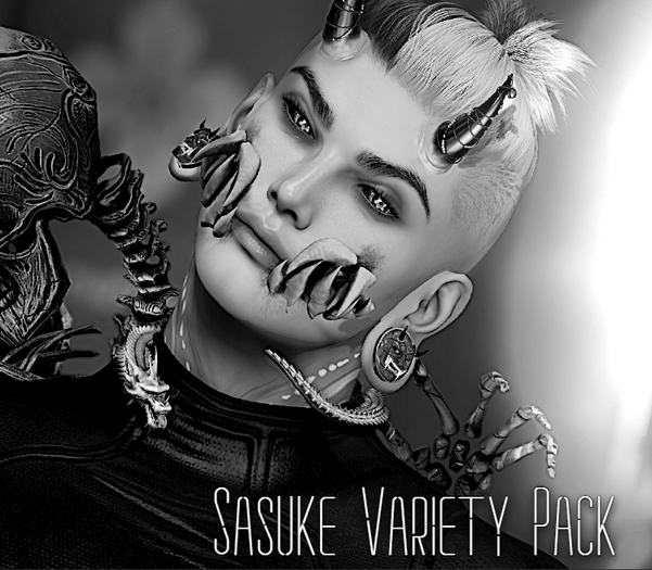 Second Life Marketplace - [Azai] - Sasuke Variety Pack ( Demo )