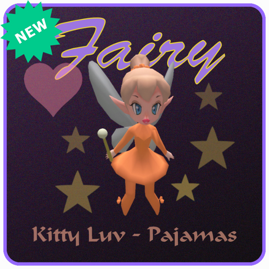 Second Life Marketplace - Fairy - Kitty Luv v7 - KittyCatS!® Companion ...