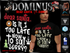 Second Life Marketplace - ~DOMINUS~Dear Santa (T-Shirt) (ADD)