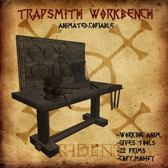 Second Life Marketplace - Trapsmith Workbench