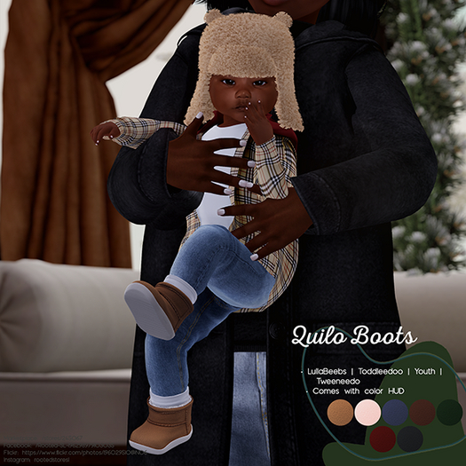 Second Life Marketplace - Rooted - Quilo Boots