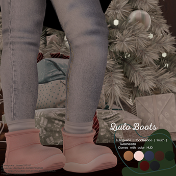 Second Life Marketplace - Rooted - Quilo Boots