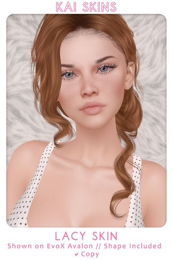 Second Life Marketplace - KAI SKINS // Lacy Skin // Icy