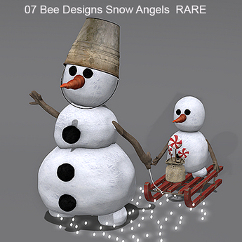 Second Life Marketplace - 07 Bee Designs Snow Angels RARE