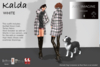 Second Life Marketplace - Kalda white outfit by JI pack (add&touch)