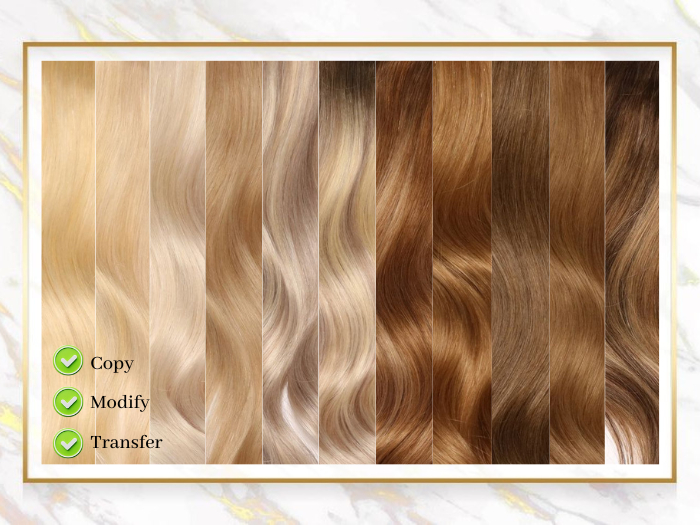Second Life Marketplace - HAIR txt. Blonde Tones FAT PACK.