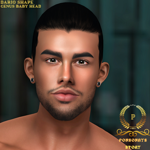 Second Life Marketplace - DARIO SHAPE HEAD GENUS BABY M001 - v2.1