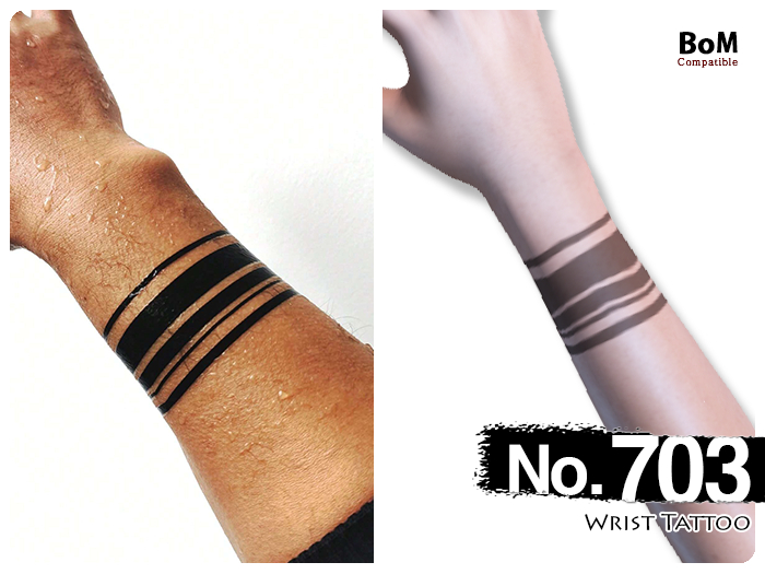 Second Life Marketplace - (Wrist Tattoo) No.703