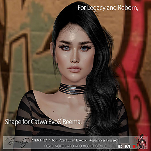Second Life Marketplace - !**Depraved Girls**" MANDY for CATWA EVOX Reema