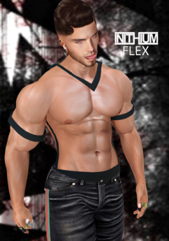 Second Life Marketplace - Brutal Invisible Vee Black - Kario Flex