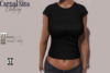 Second Life Marketplace - {CS} Tops - Amelia Charcoal