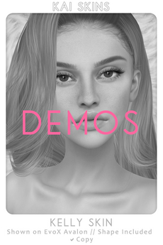 Second Life Marketplace - KAI SKINS // Kelly Skin Demos
