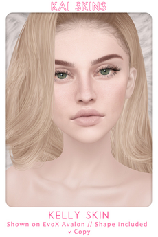 Second Life Marketplace - KAI SKINS // Kelly Skin // Frost