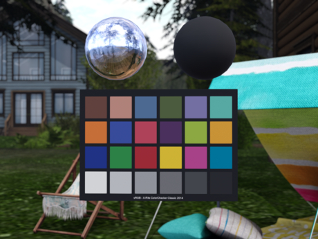 Second Life Marketplace - PBR MacBeth Color Checker Chart