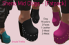 Second Life Marketplace - 6902 Shena Mid Feet Clogs - [Fatpack]