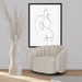 Second Life Marketplace - Minimalist Lady Print - Wall Art